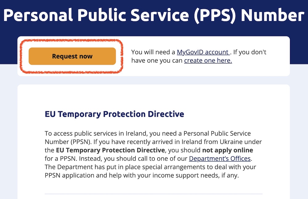 PPSナンバー発行2ステップ｜アイルランドEmergency taxの払い戻し方まで