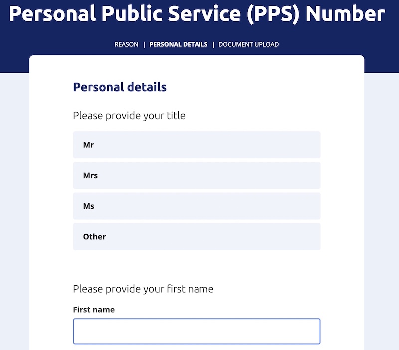 PPSナンバー発行2ステップ｜アイルランドEmergency taxの払い戻し方まで